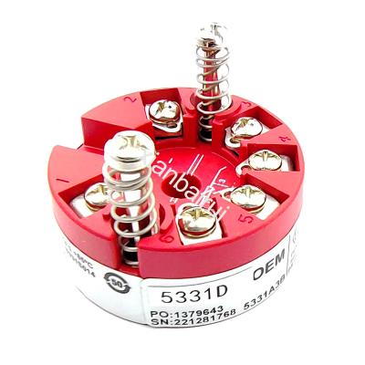 China PR electronics 5331A/5331DRound head temperature transmitter RTD/TC Universal type for B/K/J/E/S/N thermocouples for sale