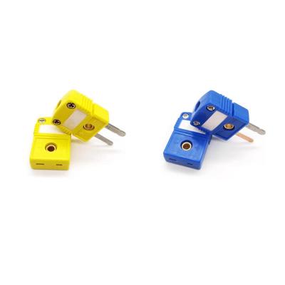 China K Type Thermocouple Plugs Connector Industrial High Temperature Female Mini K Type Male and Female Thermocouple Connector Plug for sale