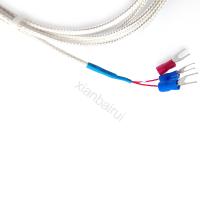 China 3 Wire Industrial Stainless Steel Probe Temperature Thermocouple Type K  Rtd Sensor Pt100 for sale