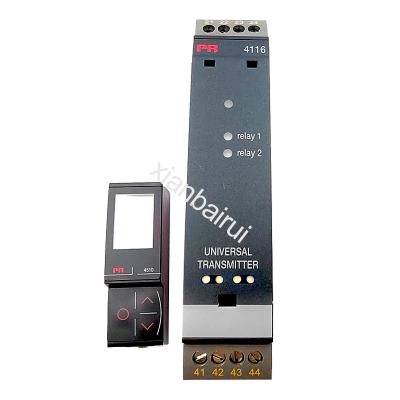 China PR Electronics 4116 Multi-purpose signal Transmitter Analog Output 2 Relay Output Temperature Pressure Flow Liquid Level for sale