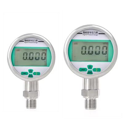 China High Precision 80mm Dial Digital Pressure Gauge Instrument Manometer for Precision Pressure Sensing for sale