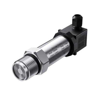 China Small DC24V Hydraulic Pressure Transmitter 600bar Flat Diaphragm 4-20mA 0-10V RS485 M20*1.5 600bar Flat Diaphragm Pressure for sale