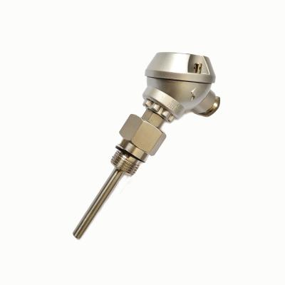 China Small RTD temperature sensor with Pt100 for water and oil temperature measurement in Grade A or B for sale