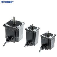 China Black Three Phase 57mm IP65 Nema 23 Waterproof Stepper Motor for sale