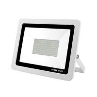 China High Brightness Ultra Thin LED Flood Light , 120 Watt LED Flood Light With Glass Cover for sale
