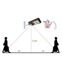 China Remote Control Solar Garden Street Light , Solar Powered Outdoor Street Lights for sale