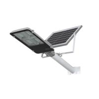 China Outdoor High Lumen Led Street Light , 50w 100w Solar Powered Street Lights With Remote for sale