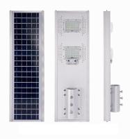 China Motion Sensor Solar Parking Lot Lights With Pole 100w 2700k-6500k Color Temperature for sale
