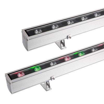 China DC 24V LED Wall Washer Light 18w 24w For Facade Wall Lighting Cast Aluminum Housing for sale