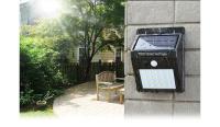 China PIR Motion Sensor Solar Powered LED Wall Light , Wall Mounted Solar Garden Lights for sale