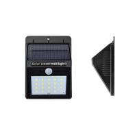 China Smart Solar Powered LED Wall Light , Outdoor IP65 Waterproof LED Wall Light for sale