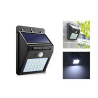 China Motion Sensor Solar Powered LED Wall Light 2700-6500K CCT Weather Proof for sale