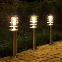 China Aluminium Outdoor LED Garden Lights With Intelligent Light Control Easy Install for sale