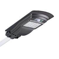 China 5000 Lumens All In One Solar Street Courtyard Light 100W 200W Aluminum Alloy Shell for sale