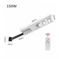China Water Resistant All In One LED Solar Street Light For Road Lighting 90w 150w for sale