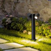 China Decorative Garden Bollard Light With Rotatable Head , Garden Landscape Lighting for sale
