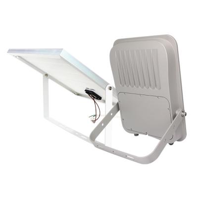 China 30w 60w 100w Solar Powered LED Flood Light Waterproof Die Casting Aluminum Shell for sale