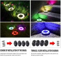 China IP68 Water Resistant In Ground Garden Lights Super Bearing Capacity Easy Installation for sale
