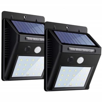 China Motion Sensor Solar Powered LED Wall Light , 3W Wireless LED Wall Lights for sale