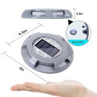 China Weather Proof Solar Powered LED Ground Lights , In Ground Deck Lights For Sidewalk Stair for sale
