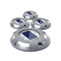 China Weather Proof Solar Powered LED Ground Lights , In Ground Deck Lights For Sidewalk Stair for sale