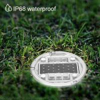China Aluminum Solar Powered LED Ground Lights 6 LEDs Type For Airport Runway Edge for sale