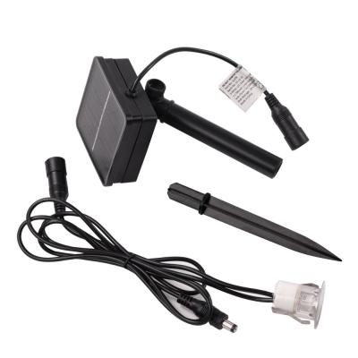 China Low Voltage Recessed LED Underground Light , 30mm 6 Lights Solar Powered Deck Lights for sale