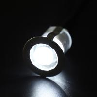 China Low Voltage Recessed LED Underground Light , 30mm 6 Lights Solar Powered Deck Lights for sale