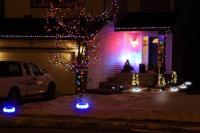 China 4 Pack Type Solar Powered LED Ground Lights For Christmas Decking Elegant Design for sale