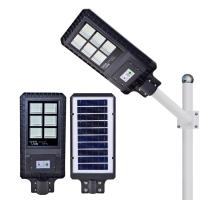 China Weatherproof LED Solar Street Lamp , 120w 180w LED Street Light With Motion Sensor for sale