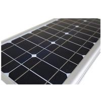 China 30 Watt All In One LED Solar Street Light Light Grey / Black Case SMD3030 Chip for sale