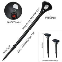 China Motion Sensor Outdoor Led Spike Lights For Pathway Walkway ABS Shell Anti Corrosion for sale