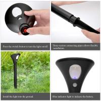 China Motion Sensor Outdoor Led Spike Lights For Pathway Walkway ABS Shell Anti Corrosion for sale