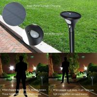 China Motion Sensor Outdoor Led Spike Lights For Pathway Walkway ABS Shell Anti Corrosion for sale