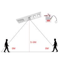 China Battery Backup Integrated Solar LED Street Light , IP66 60w All In One Solar Street Light for sale