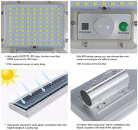 China Battery Backup Integrated Solar LED Street Light , IP66 60w All In One Solar Street Light for sale