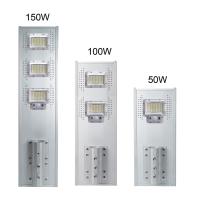 China Battery Backup Integrated Solar LED Street Light , IP66 60w All In One Solar Street Light for sale