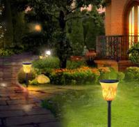 China 96 Leds Outdoor LED Garden Lights Flame Appearance For Decoration Rainproof for sale