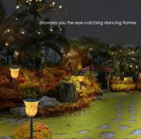 China 96 Leds Outdoor LED Garden Lights Flame Appearance For Decoration Rainproof for sale