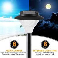China 16pcs Type Outdoor LED Garden Lights , Plastic Shell Solar LED Yard Lights for sale