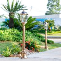 China Aluminum IP55 Outdoor LED Garden Lights , 2w Solar LED Landscape Lights for sale