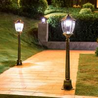 China Aluminum IP55 Outdoor LED Garden Lights , 2w Solar LED Landscape Lights for sale