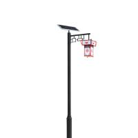 China Modern Design Solar LED Garden Lights , Dc 12v 24v 50w Garden Light With Pole for sale