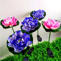 China IP65 Outdoor Solar Garden Lights Water Resistant For Theme Park Landscape for sale