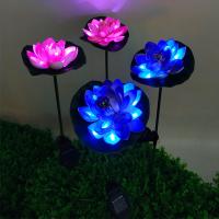 China IP65 Outdoor Solar Garden Lights Water Resistant For Theme Park Landscape for sale