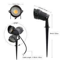 China Aluminum Led Garden Spike Lights 12V 110V 220V Low Light Loss High Brightness for sale