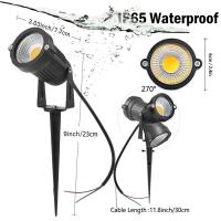 China Aluminum Led Garden Spike Lights 12V 110V 220V Low Light Loss High Brightness for sale