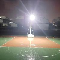 China 200w Solar Led Street Light , Outdoor Badminton Court Lighting With Diamond Reflector for sale