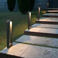 China 100-240V 7W Cob LED Light , 3000k IP44 Garden Path Lights Aluminum Shell for sale