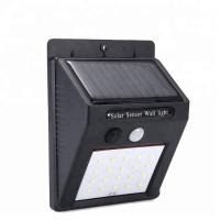 China Aluminum Alloy Solar Wall Wash Light , PIR Motion Sensor Wall Lamp Easy Install for sale